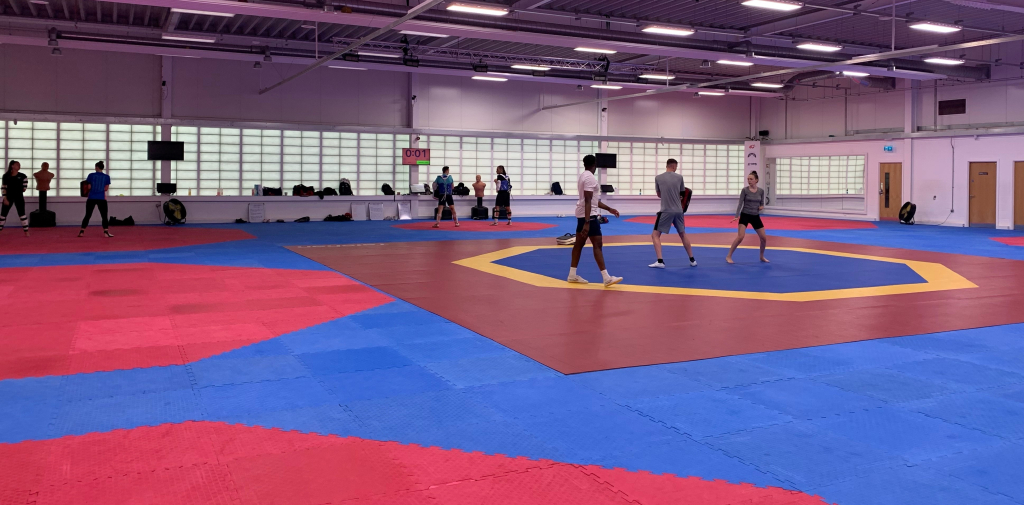 Manchester United Foundation and schools visit to the National Taekwondo Centre - British Taekwondo