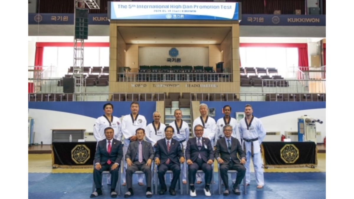 Glen Culbert: Achieving 8th Dan at the Kukkiwon - British Taekwondo