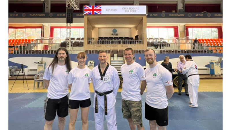 Glen Culbert: Achieving 8th Dan at the Kukkiwon - British Taekwondo